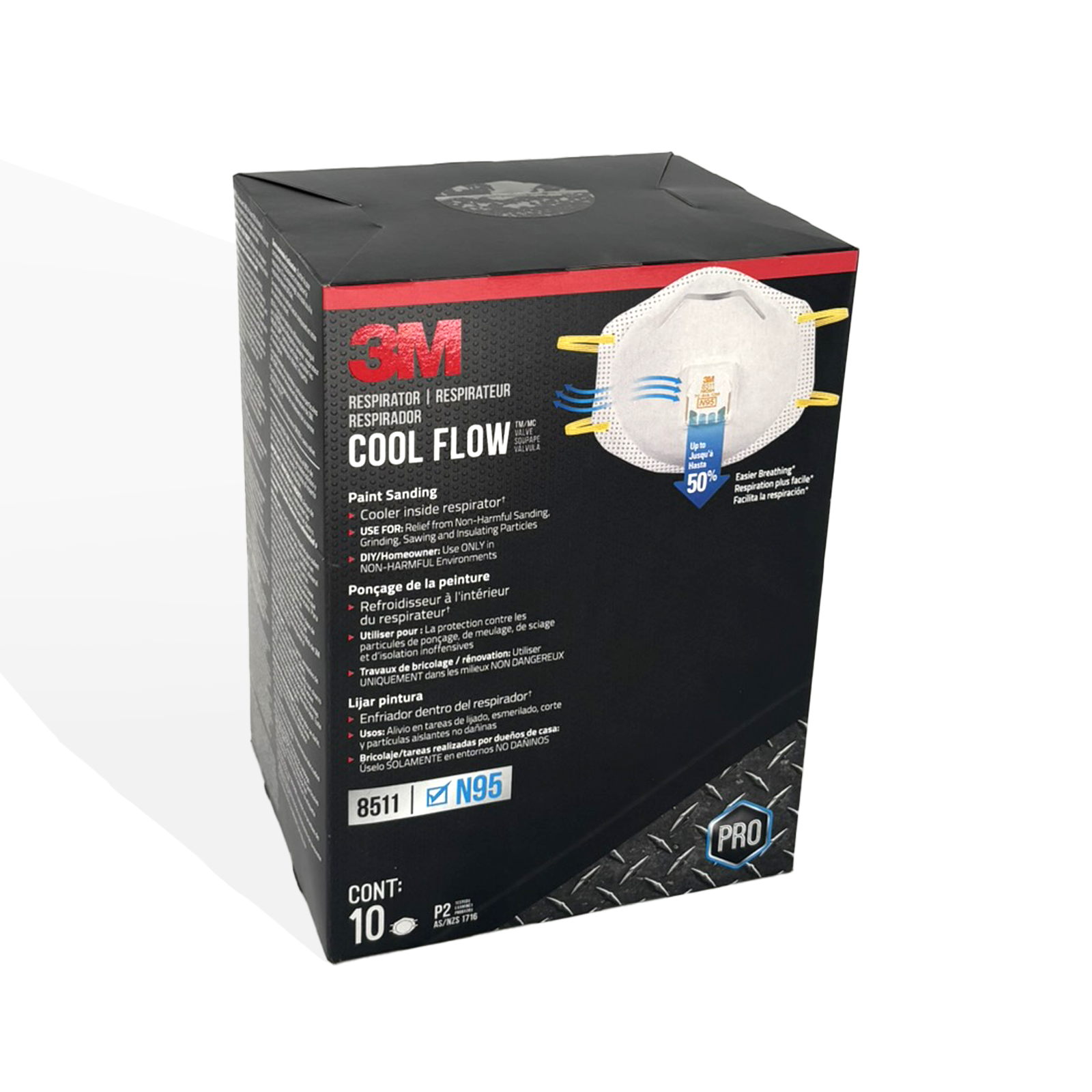 3M - Cool Flow - Valve Particulate Respirator